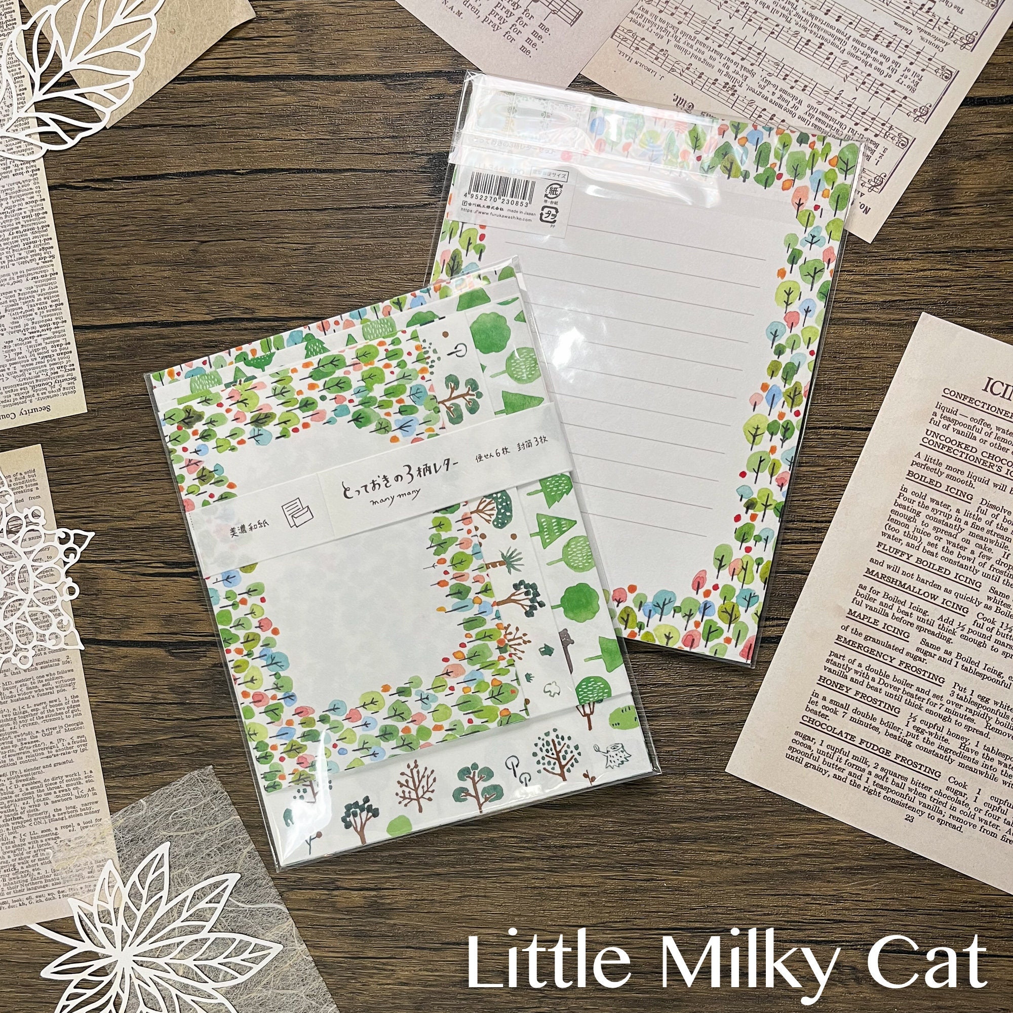 Japanese Special 3 Pattern Cute Letter Set| Cute Writing Sheets|writing ...