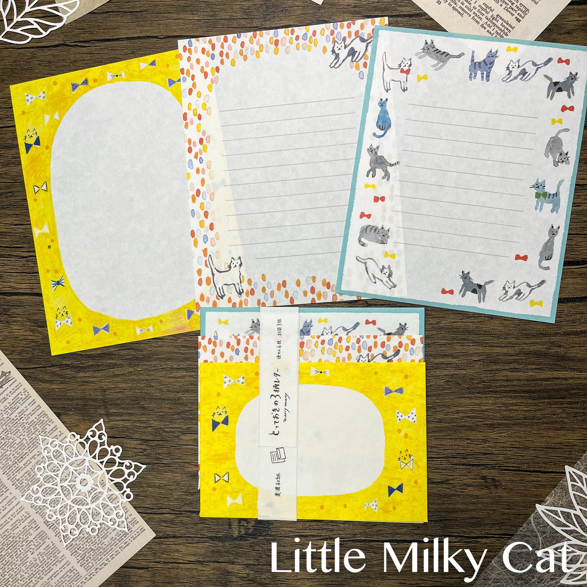 Japanese Special 3 Pattern Cute Letter Set| Cute Writing Sheets|writing ...