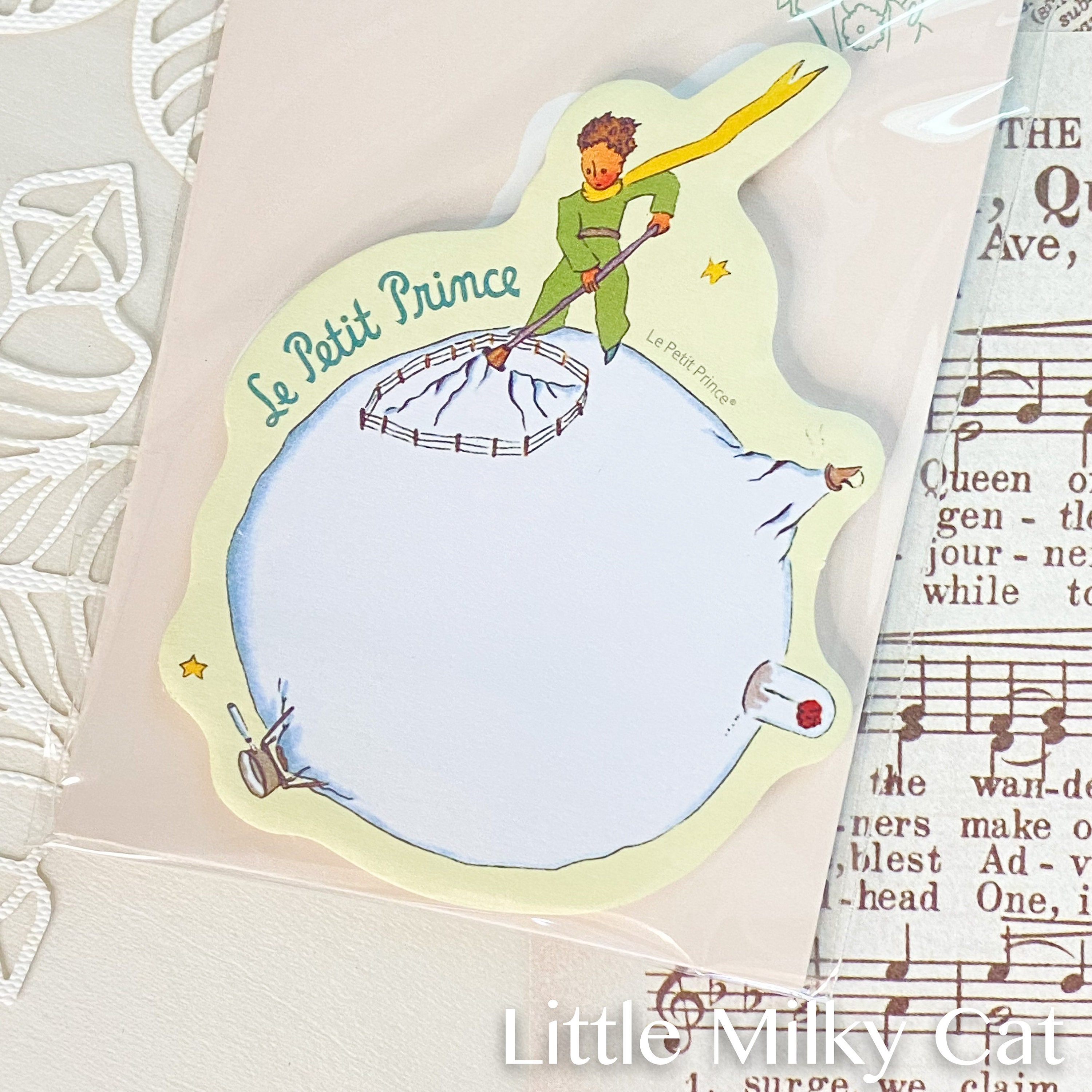 Japanese Le Petit Prince the Little Prince Sticky Note Notepad Meom ...