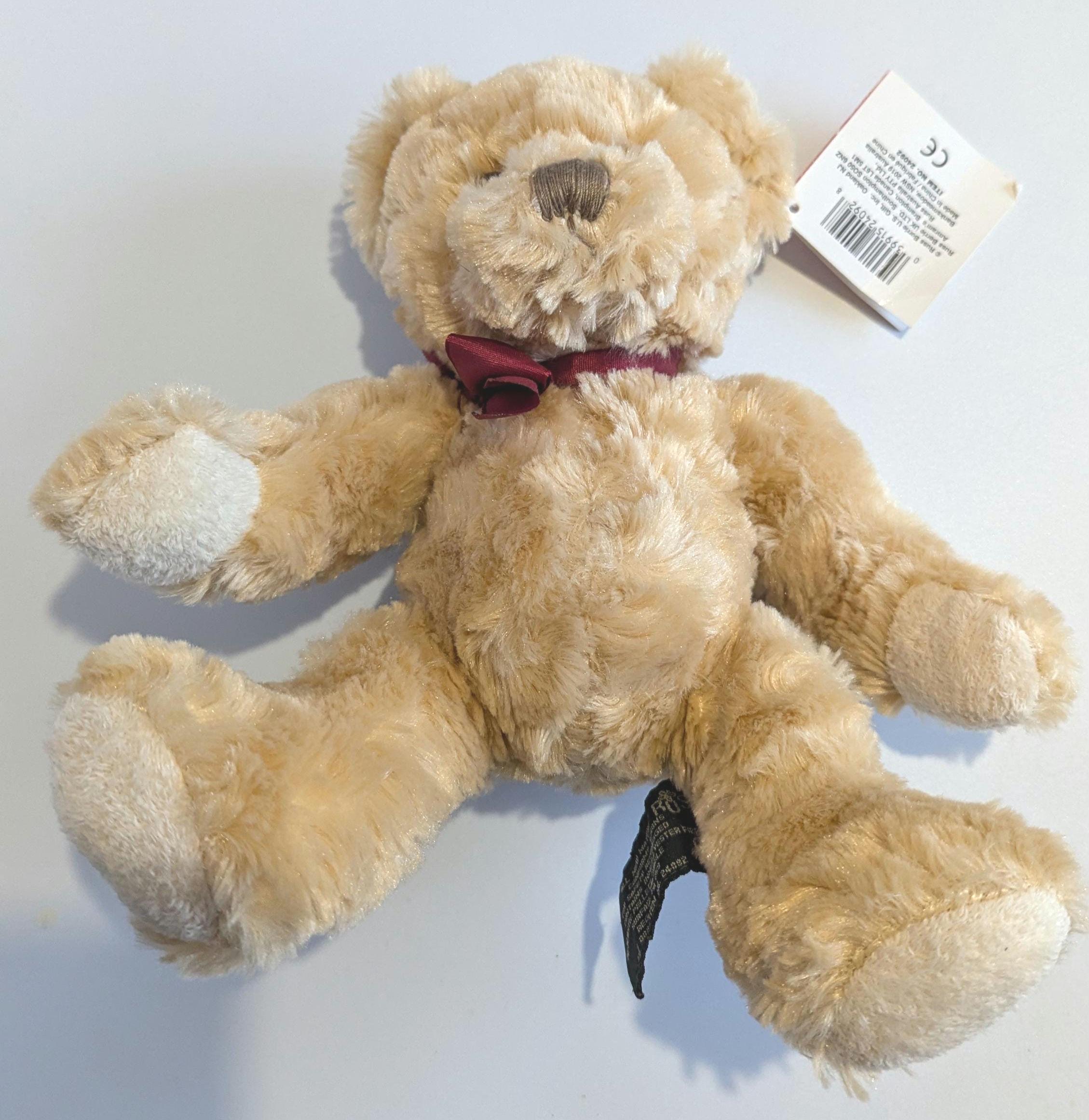 Vintage Russ Teddy Spencer Adorable Soft Bear From the Past Collectable ...