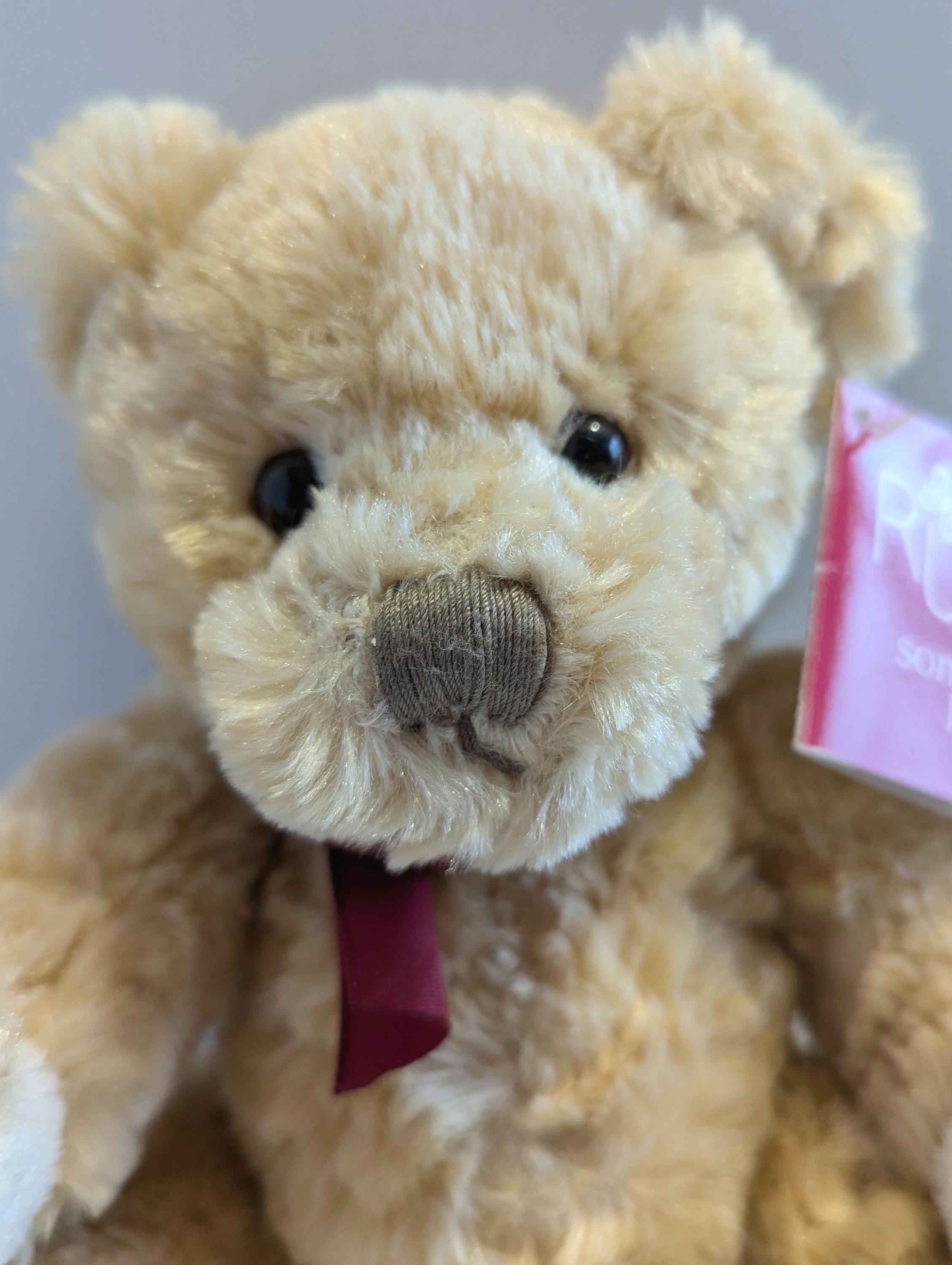 Vintage Russ Teddy Spencer Adorable Soft Bear From the Past Collectable ...