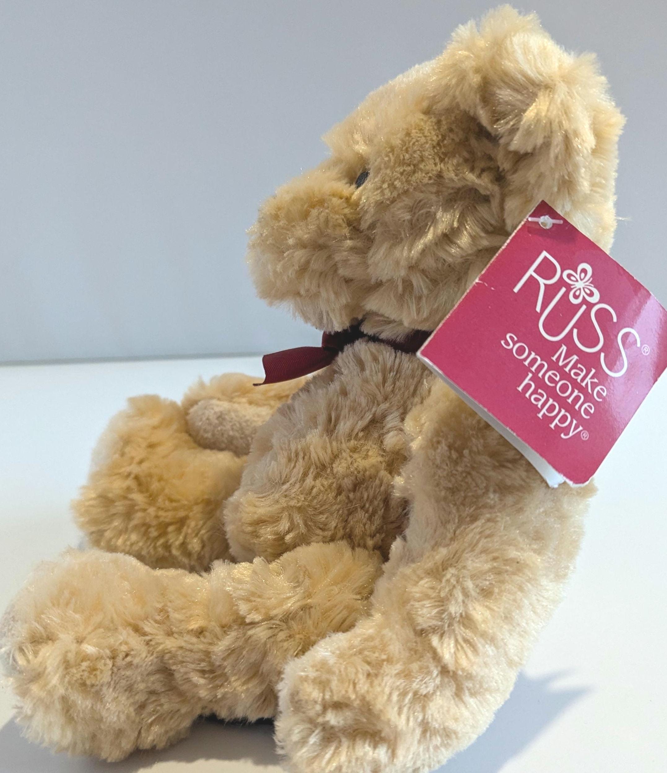 Vintage Russ Teddy Spencer Adorable Soft Bear From the Past Collectable ...