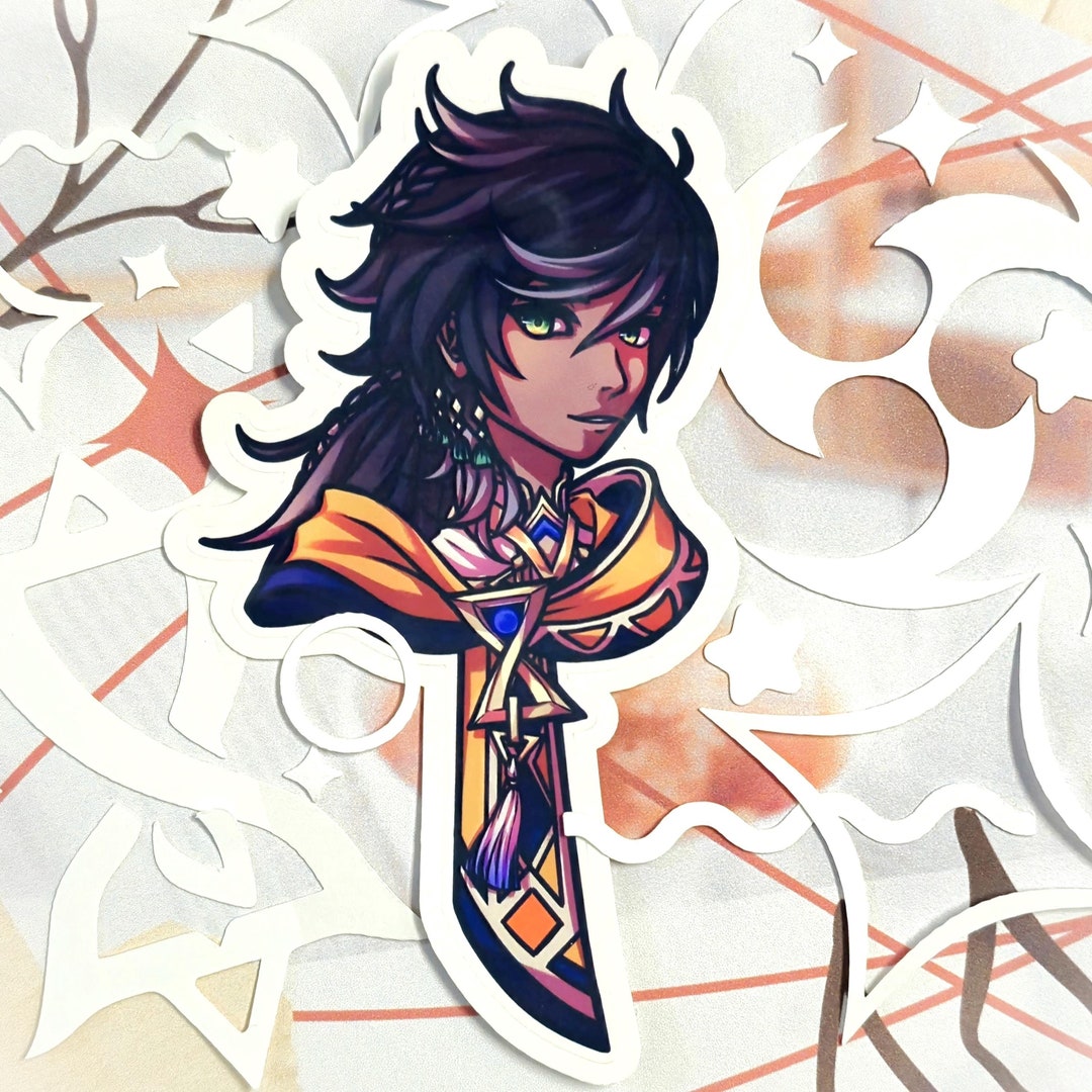 Genshin Sethos Character Sticker - Etsy