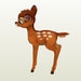 DIY Papercraft Bambi, 3D Room Decor, Low Poly, 3D Papercraft PDF ...