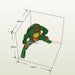 DIY Papercraft Raphael, 3D Room Decor, Low Poly, 3D Papercraft PDF ...