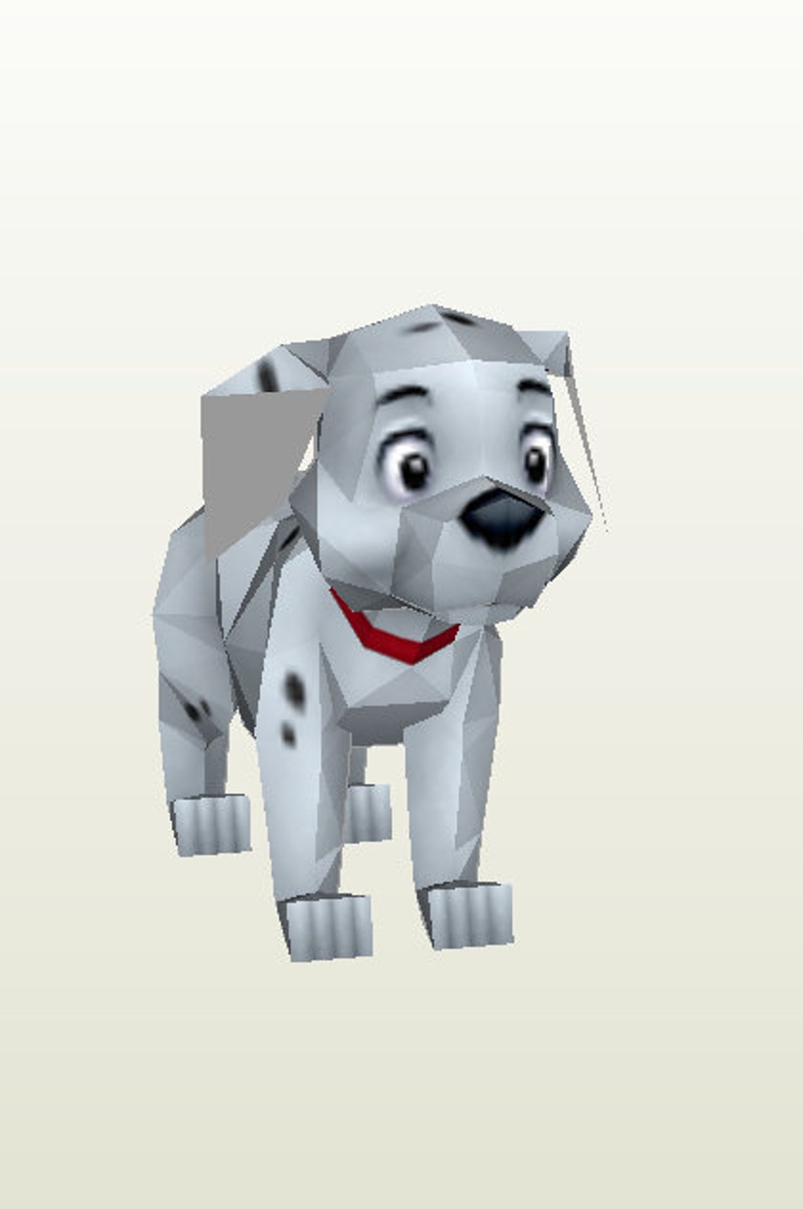 DIY Papercraft Dalmatian, 3D Room Decor, Low Poly, 3D Papercraft PDF ...