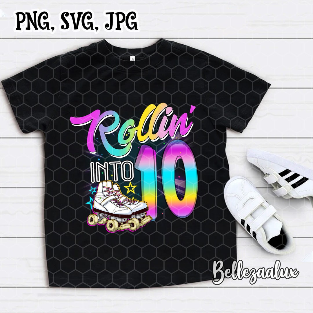 Rollin' Birthday Girl Svg Png Jpg, Personalized Kid Svg, Custom Baby ...