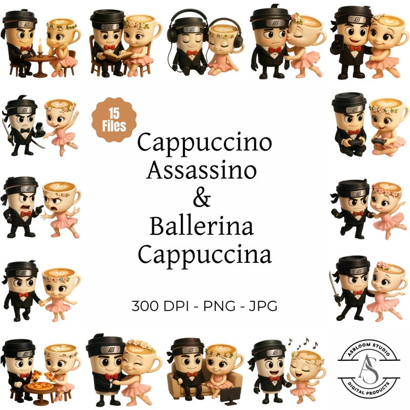 Cappuccino Assassins - Etsy