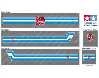 3 Axle Decals - Etsy