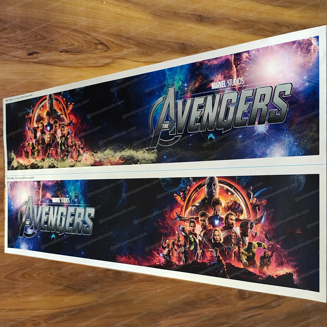 RC Tamiya Trailer Avengers Marvel 56302 2-axle 1/14 Scale Laminated ...