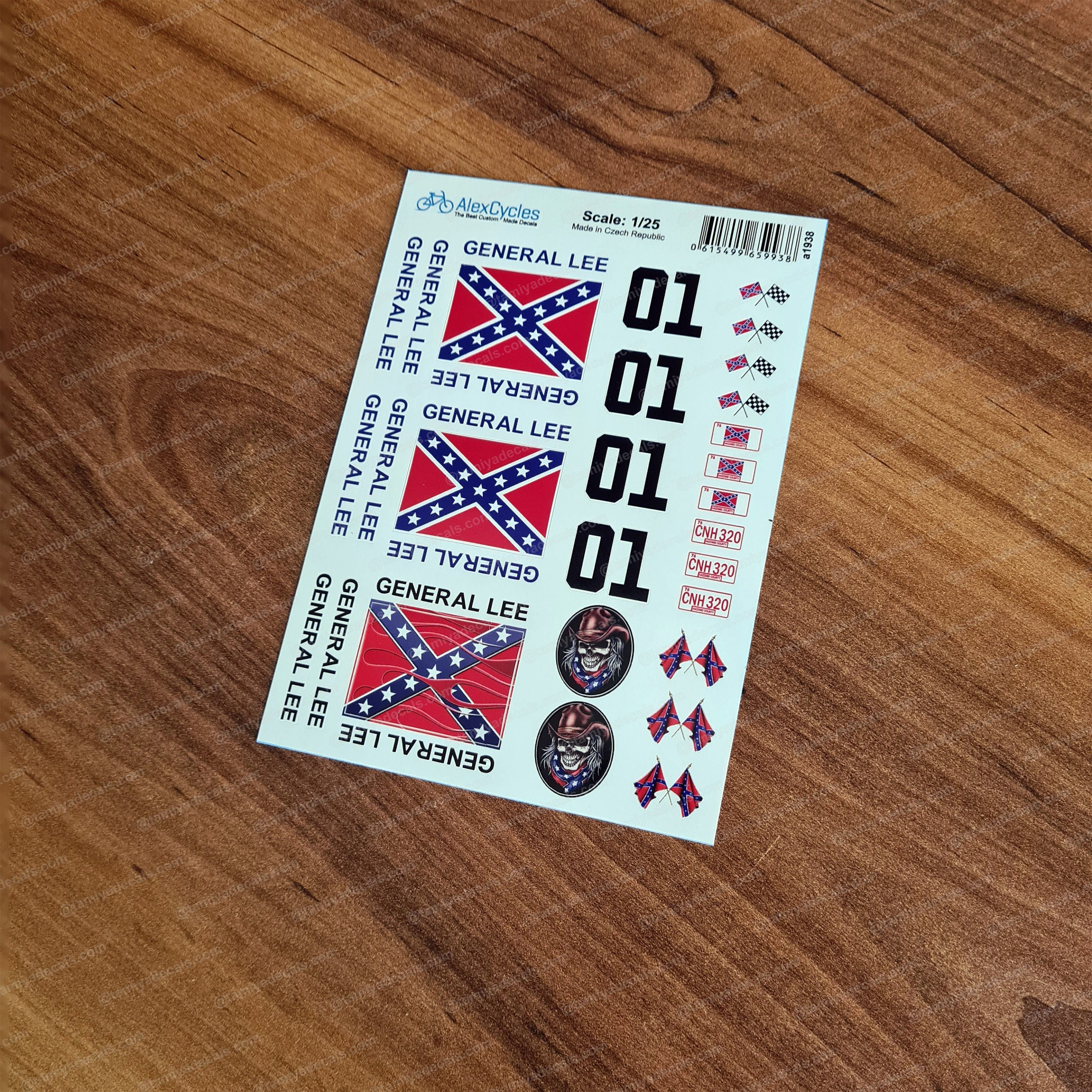 General Lee 01 Decal