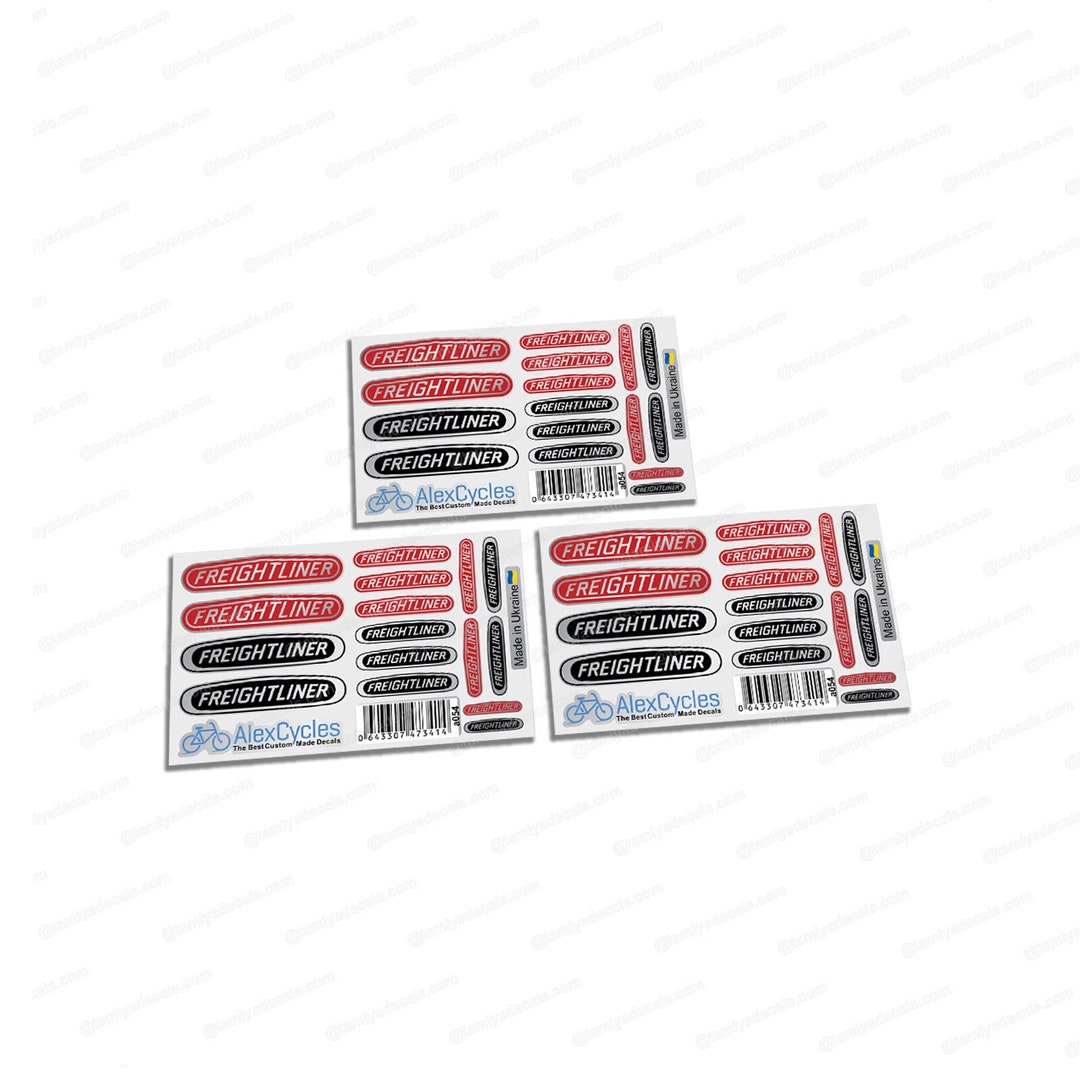 Freightliner Body Decal Sticker Logo 1/14 Scale Semi Truck RC - Etsy