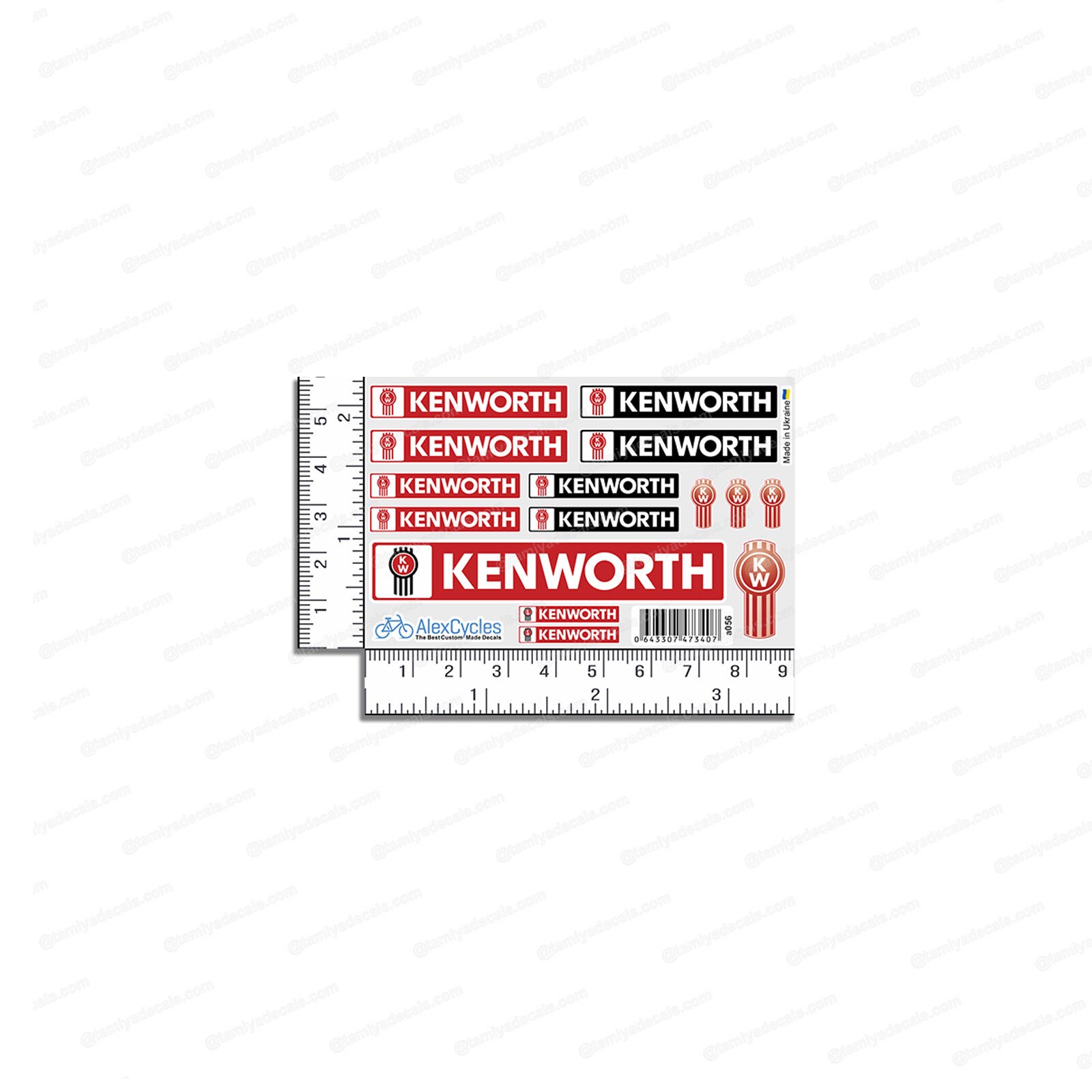 Freightliner Kenworth Chereau Thermo King Body Decal Sticker Logo 1/14 ...