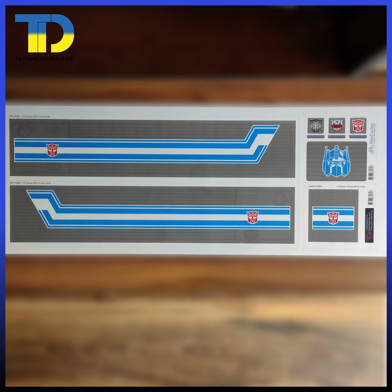 Optimus Prime Decal - Etsy