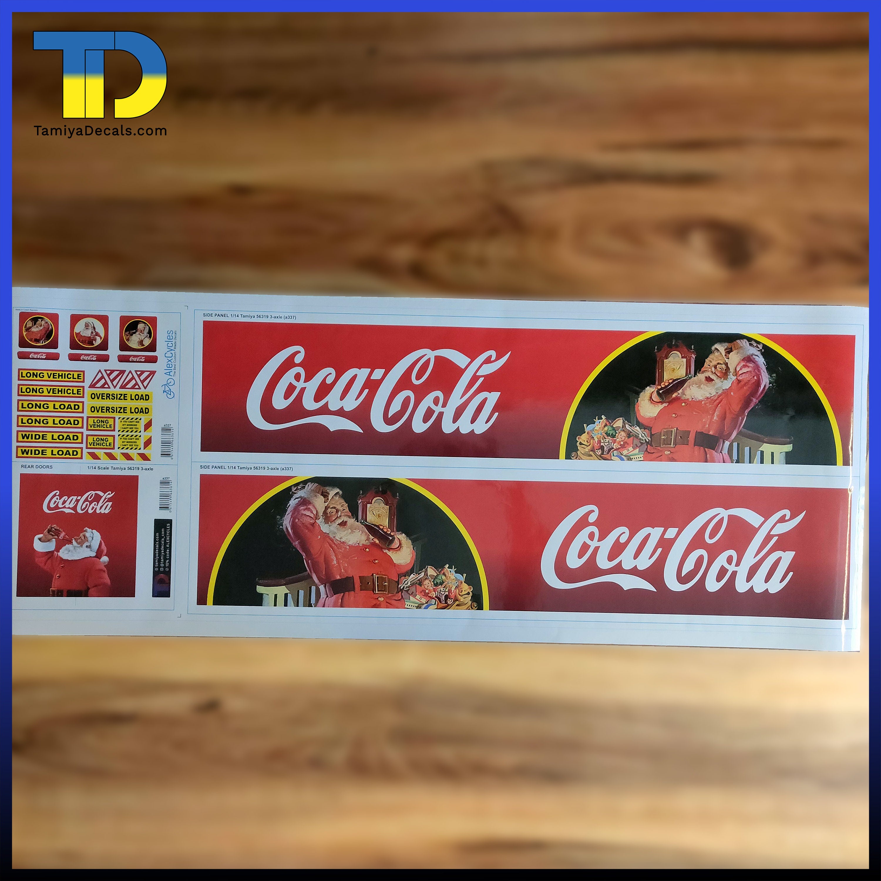 RC Tamiya Christmas Trailer 56302 3-axle 1/14 Scalereefer Semi Box Huge ...