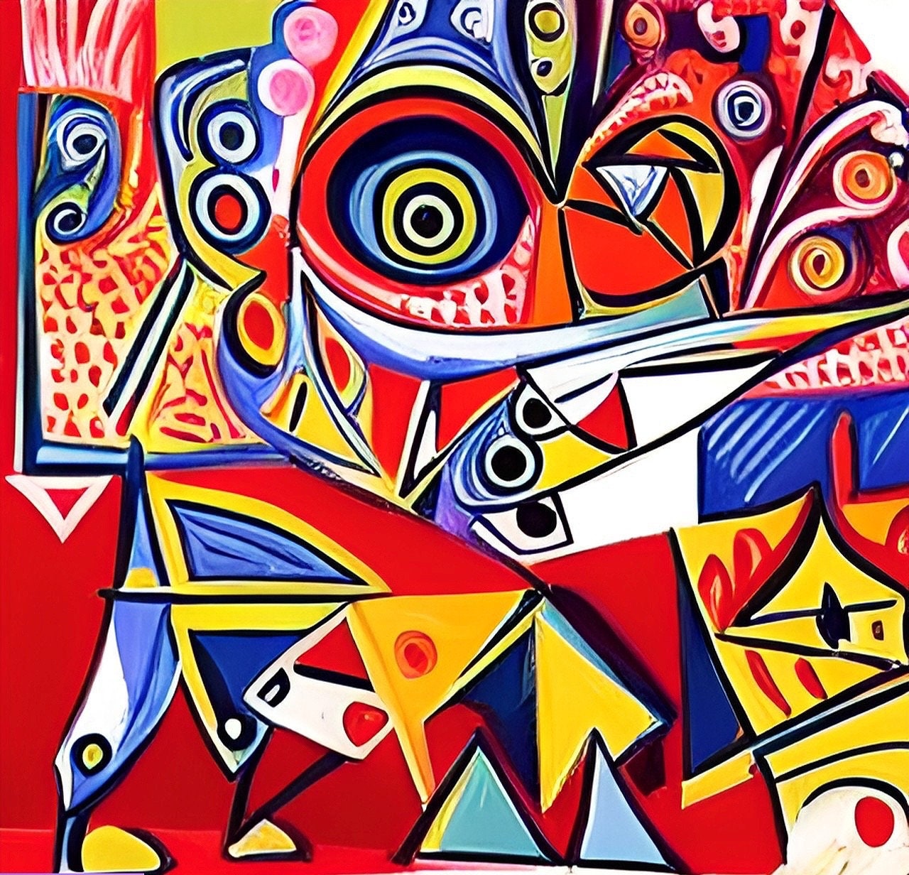 150 X 150 Cm 190 X 190 Cm XL Painting Hand-painted Pictures Modern Art ...