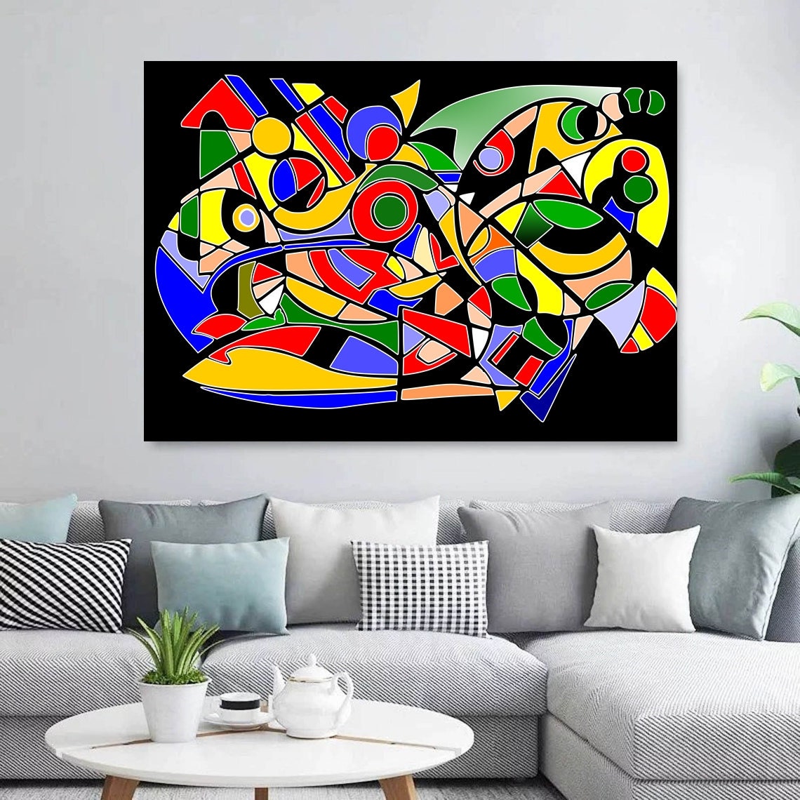 Canvas Art Print Pictures Wall Pictures Abstract Art Pictures Large ...