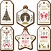 Christmas Gift Tag Holiday Gift Tags Gift Tags Christmas Labels Gift ...