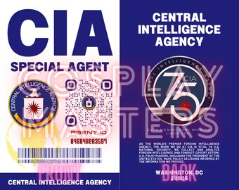 Cia Badge Printable - Etsy Australia