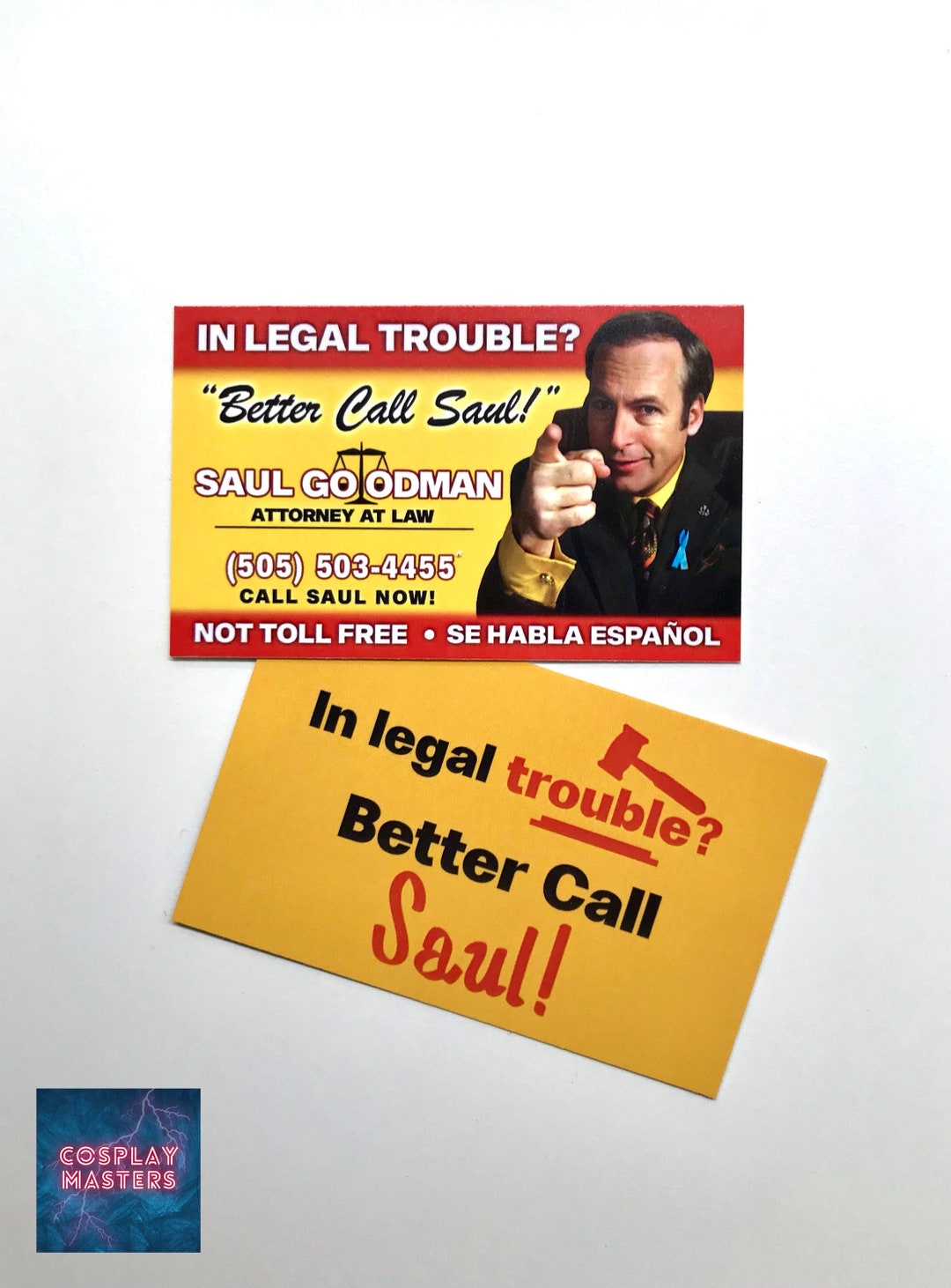Better Call Saul Business Card Prop Saul Goodman - Etsy Better Call Saul Business Card Prop Saul Goodman - Etsy