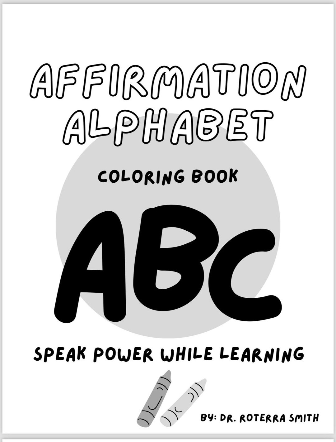 Affirmation Alphabet Coloring Book: Speak Power While Learning - Etsy