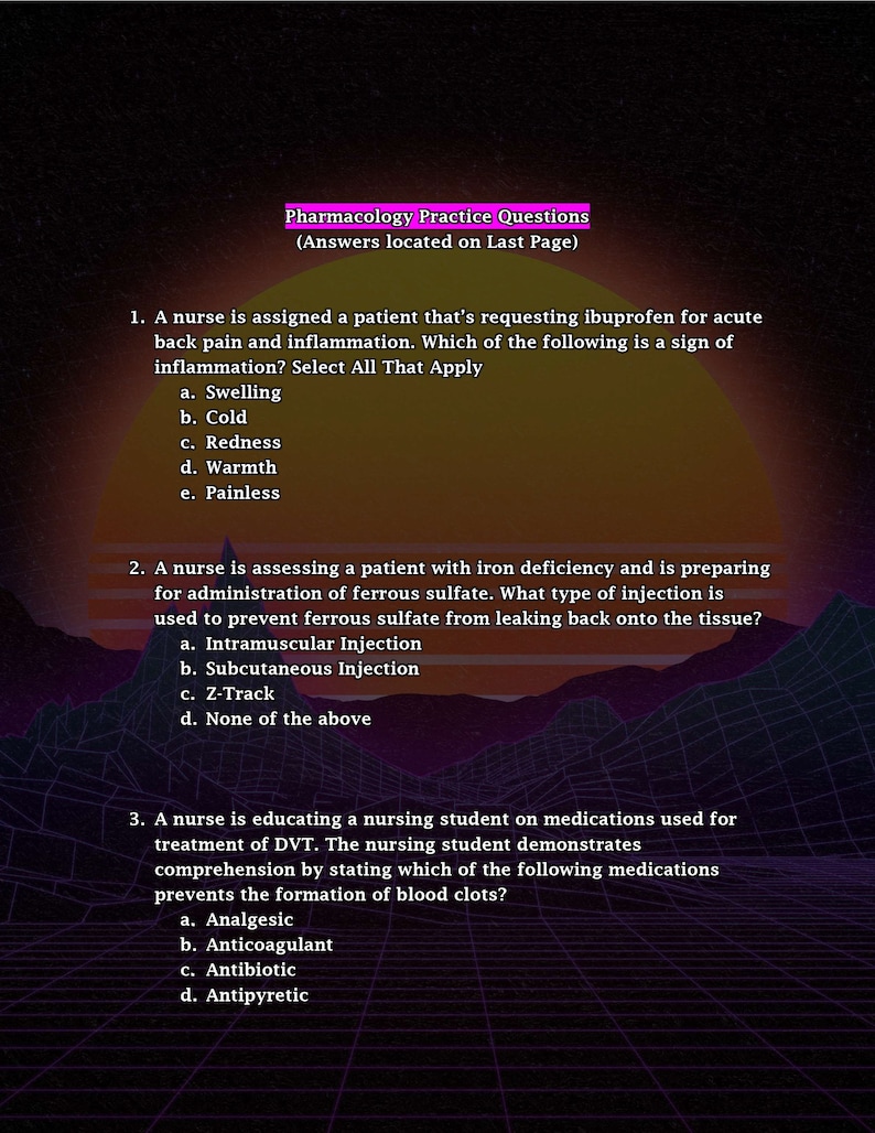 The Ultimate ATI Pharmacology Proctored Exam Study Guide 35 - Etsy