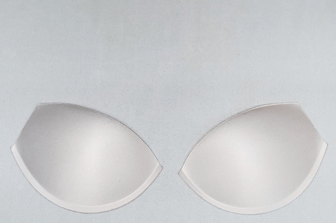 Soft-moulded Bra Cups, Bra Cup Inserts, Pre-made Bra Cups, White Bra ...