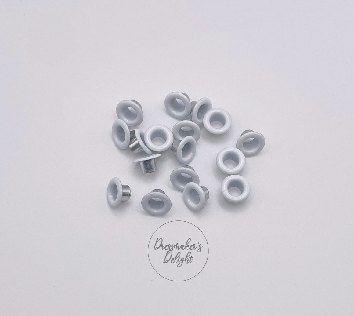 5mm Eyelets With Washers. Corsetry Eyelets. Black, White and Caramel ...