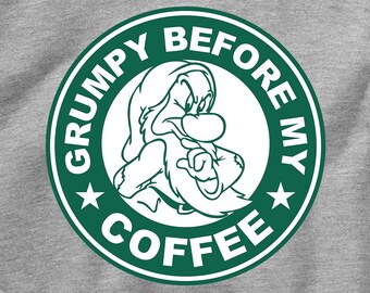 Grumpy Before My Coffee - Etsy
