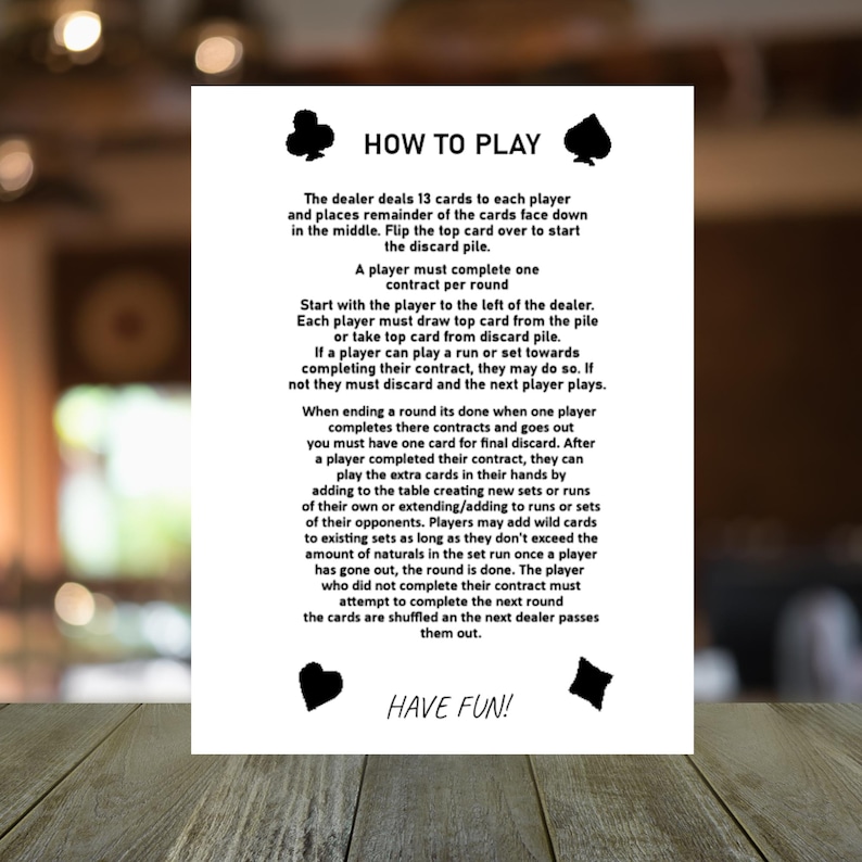 Frustration Rummy Score Sheet Template: Laser Cut SVG, PDF (digital ...