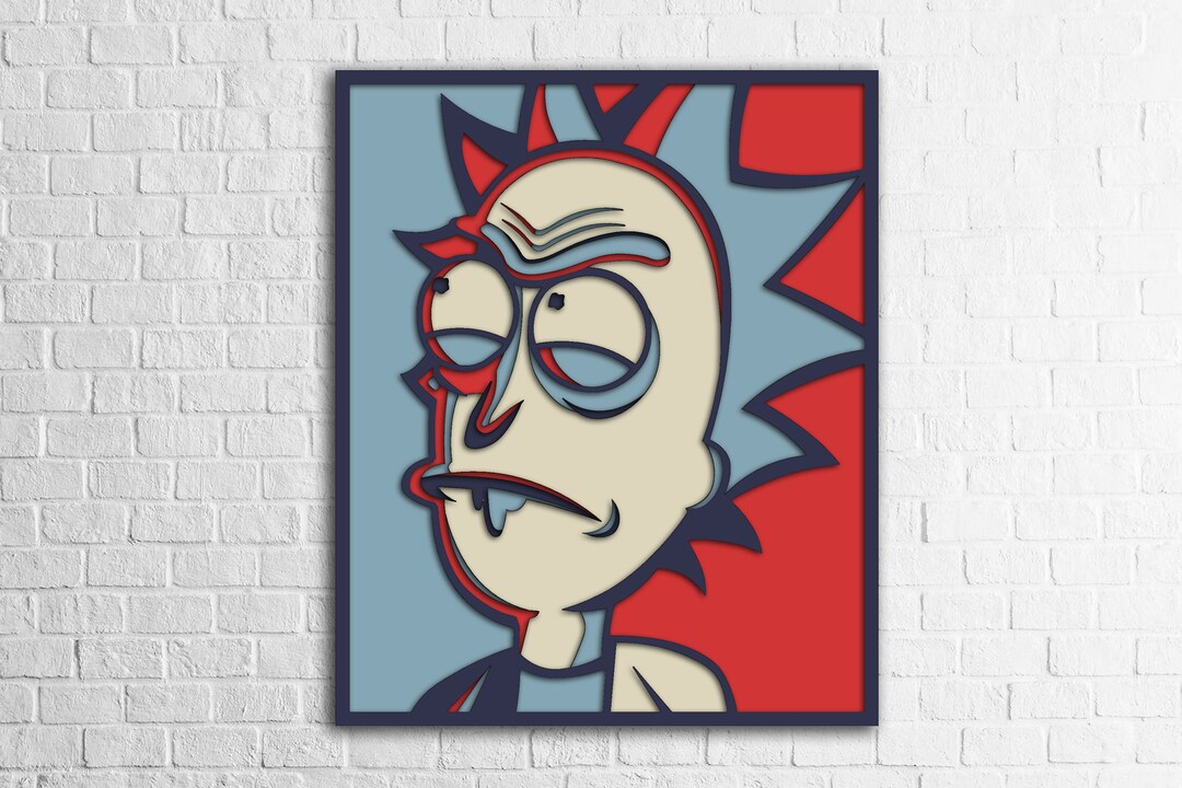 Cartoon Characters Multilayer SVG, Cartoon Characters Cut File, Plywood ...