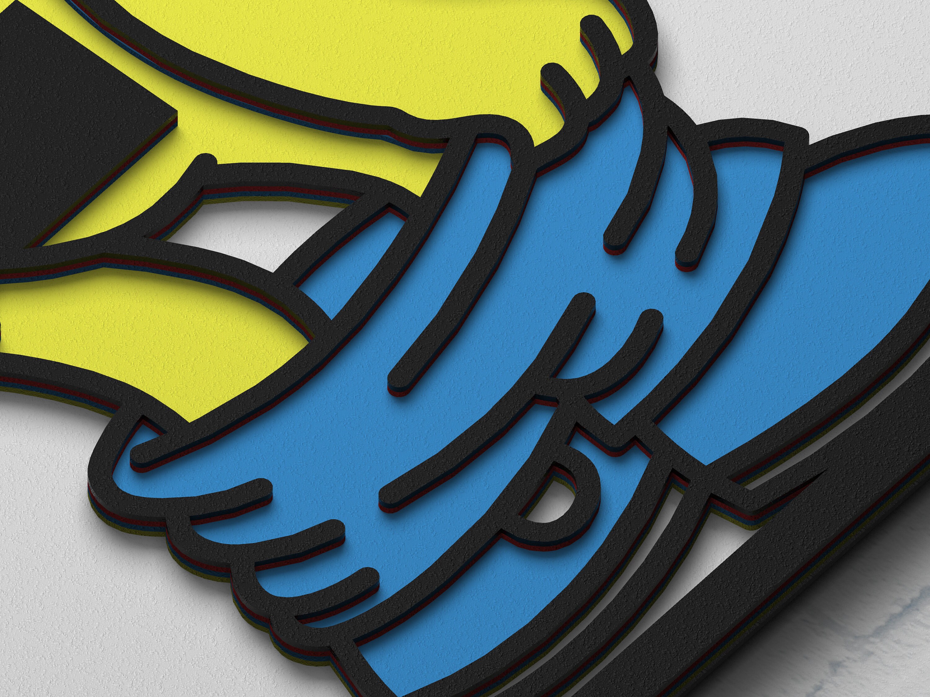 Cartoon Character Multilayer SVG Cartoon Character Cut File - Etsy