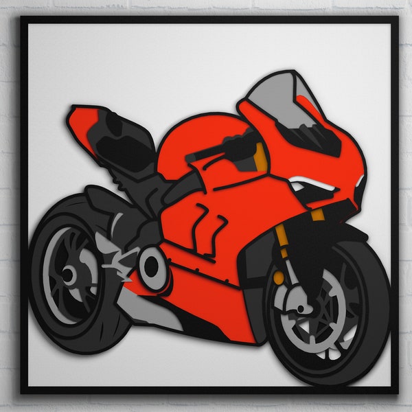 Moto Multilayer Svg - Etsy