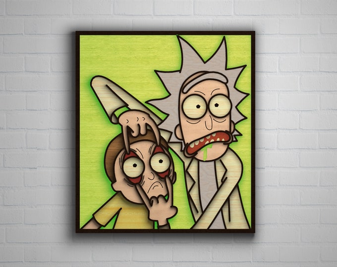 Cartoon Characters Multilayer SVG, Cartoon Characters Cut File, Plywood ...