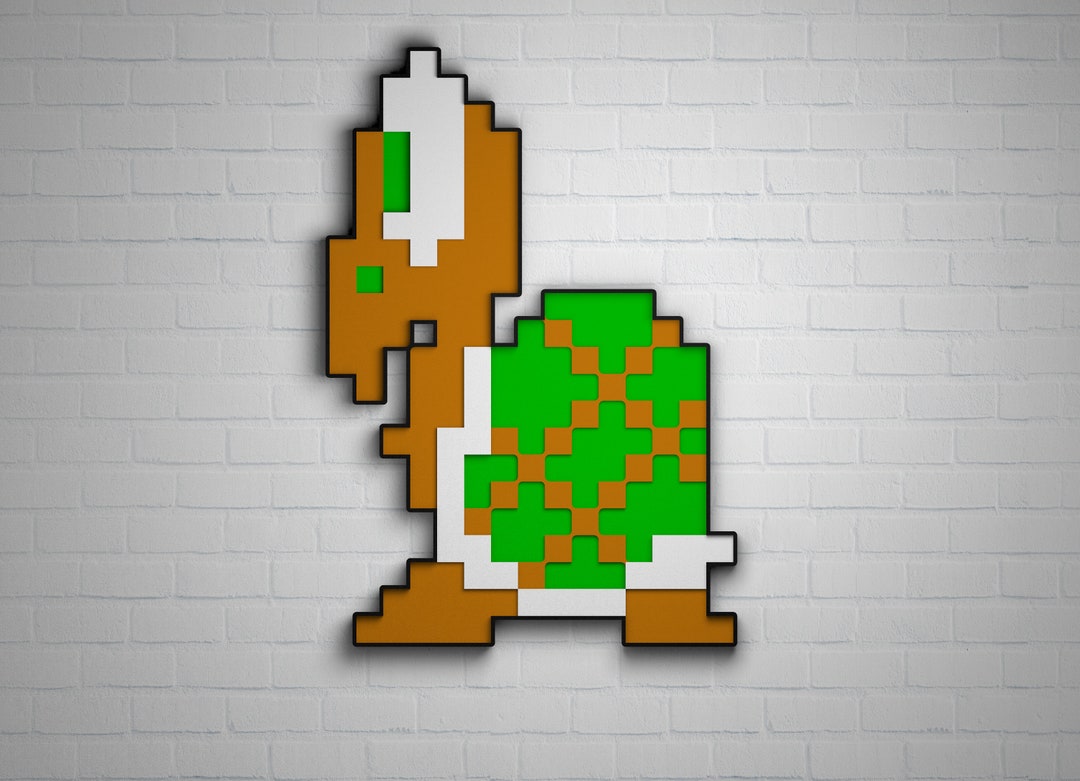 Game Character Multilayer SVG, Game Character Cut File, Plywood Cutting ...