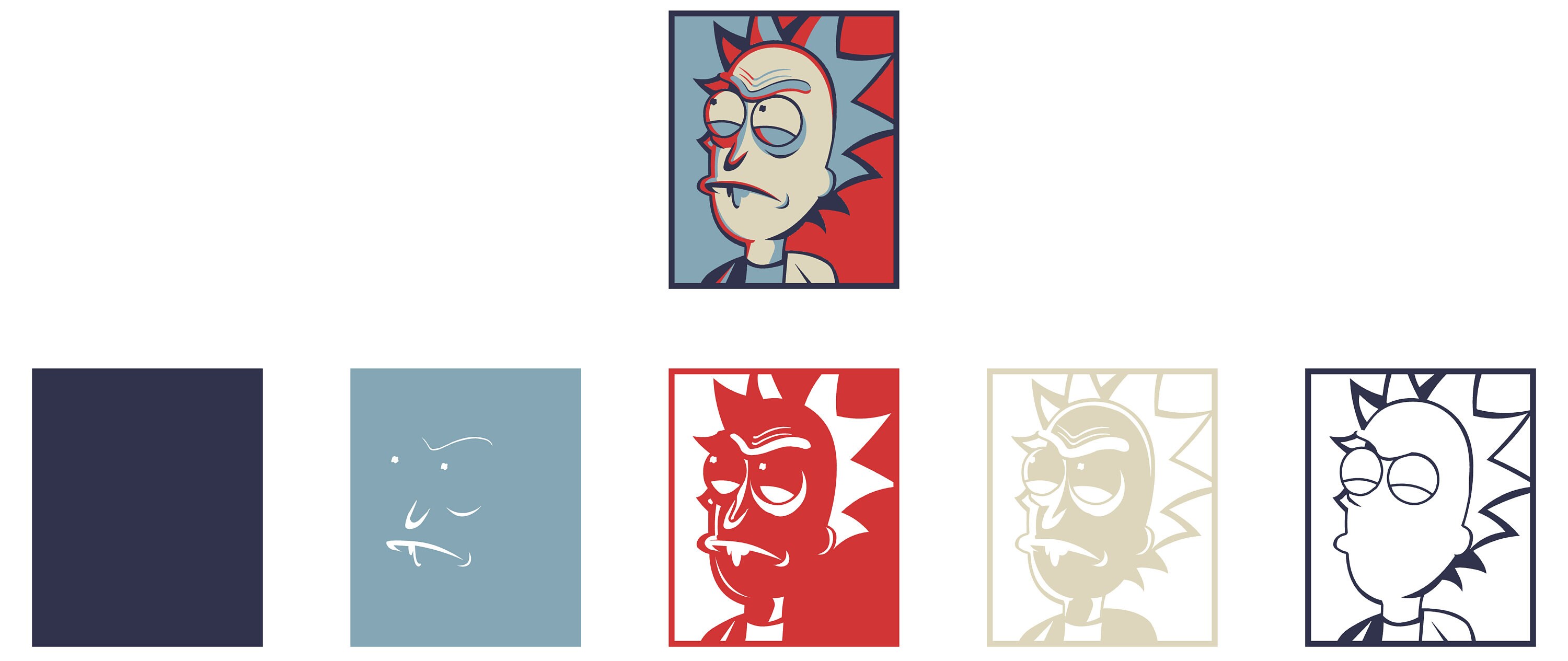 Cartoon Characters Multilayer SVG, Cartoon Characters Cut File, Plywood ...