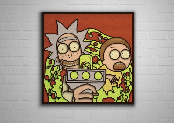 Cartoon Characters Multilayer SVG Cartoon Characters Cut - Etsy