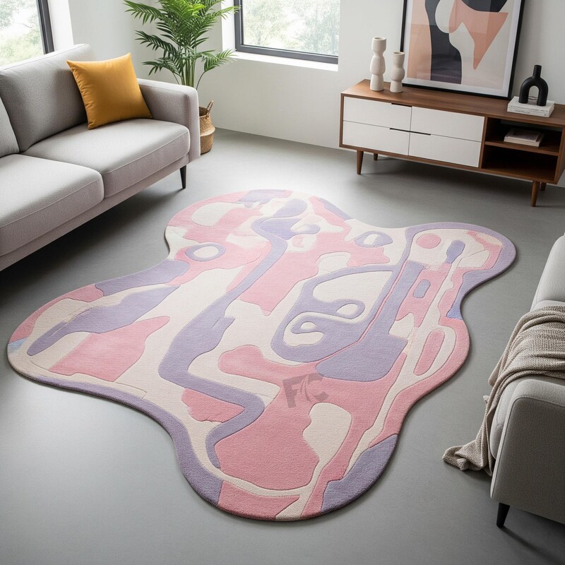 Blob Rug - Etsy
