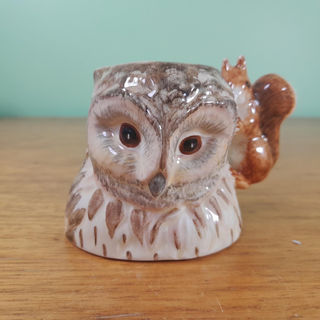 Beatrix Potter 'old Mr Brown' Small Jug, Owl and Squirrel Creamer ...