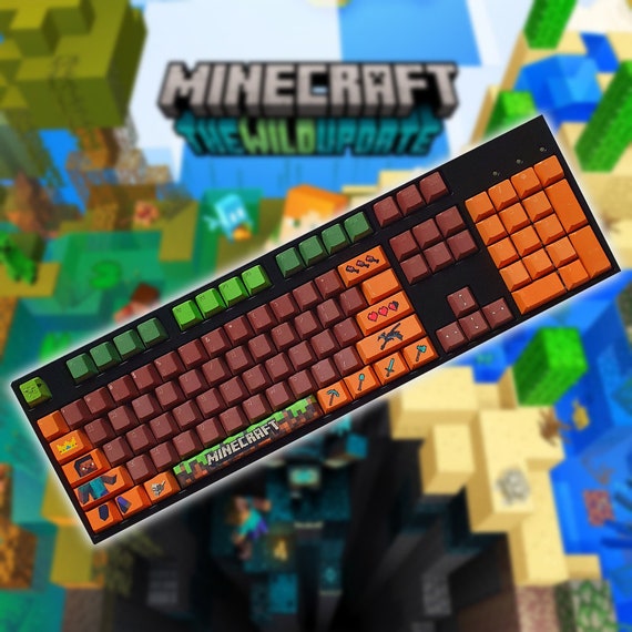 Minecraft Steve 104 Keycaps Set Fan-made Design PBT Cherry - Etsy