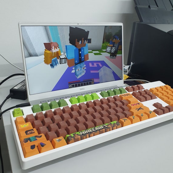 Minecraft Steve 104 Keycaps Set Fan-made Design PBT Cherry - Etsy