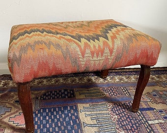 Oak Footstool - Etsy