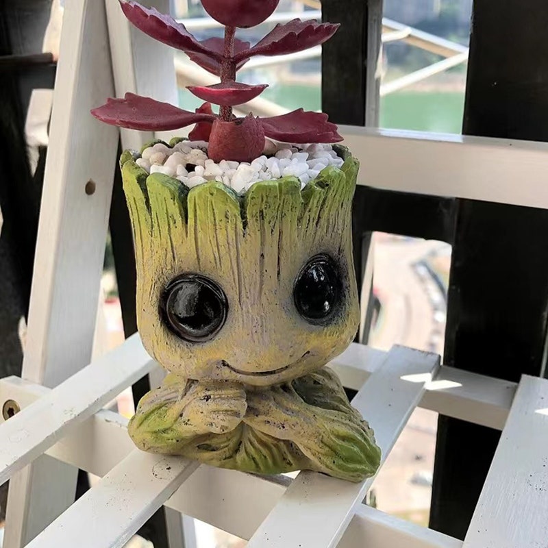 Groot Flower Pot - Etsy