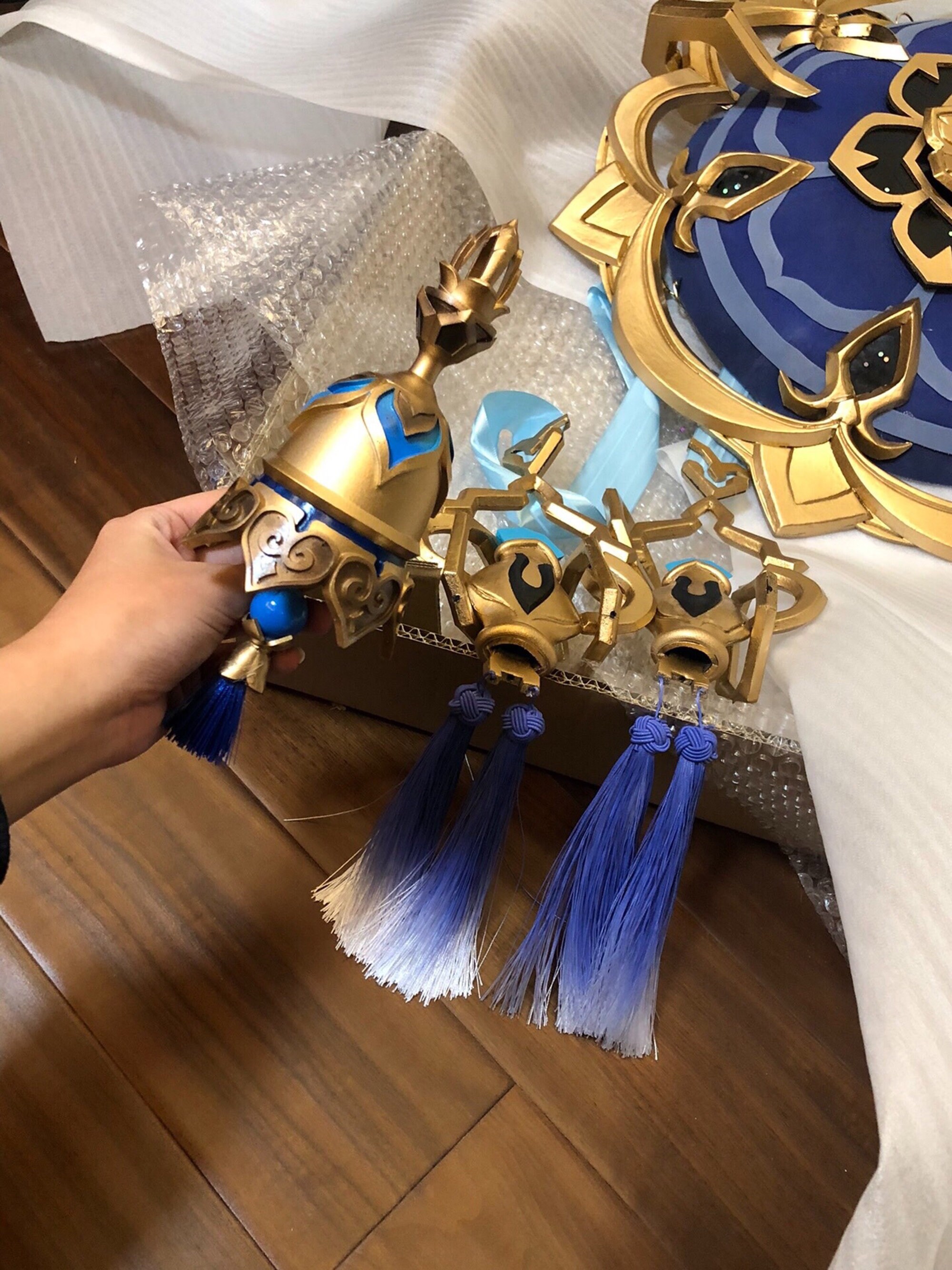 Wanderer Prop Statue Genshin Impact Cosplay Scaramouche Prop - Etsy