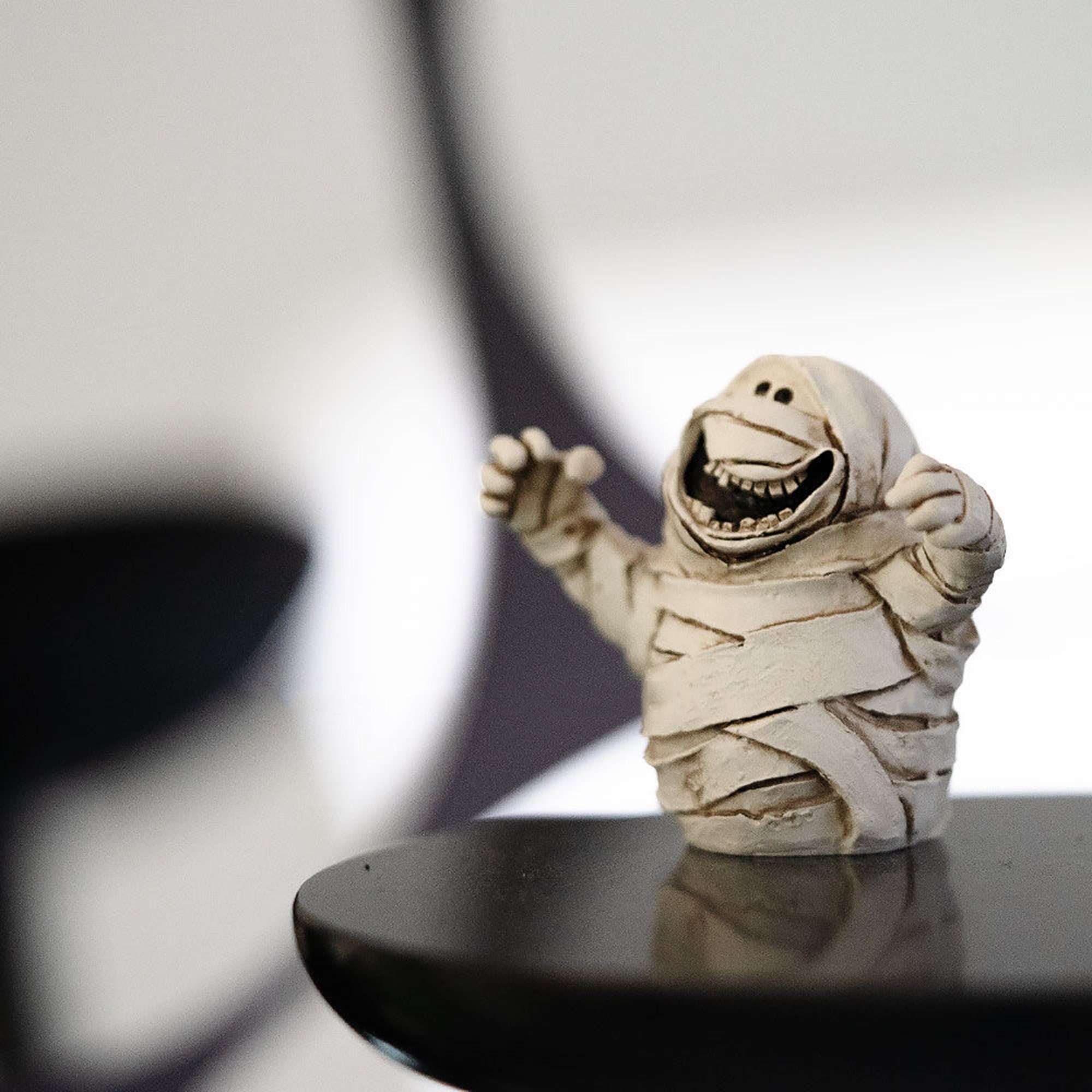 Mummy Statue Happy Mummy Tree Face Fish Tank Sculpture Resin - Etsy