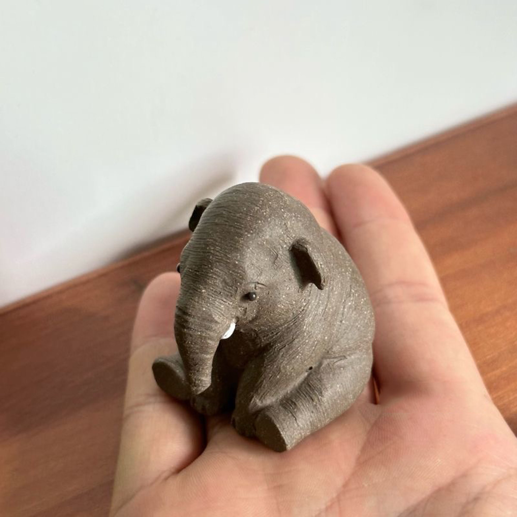 Mini Elephant Figurine Elephant Statue Resin Bookshelf Decor - Etsy