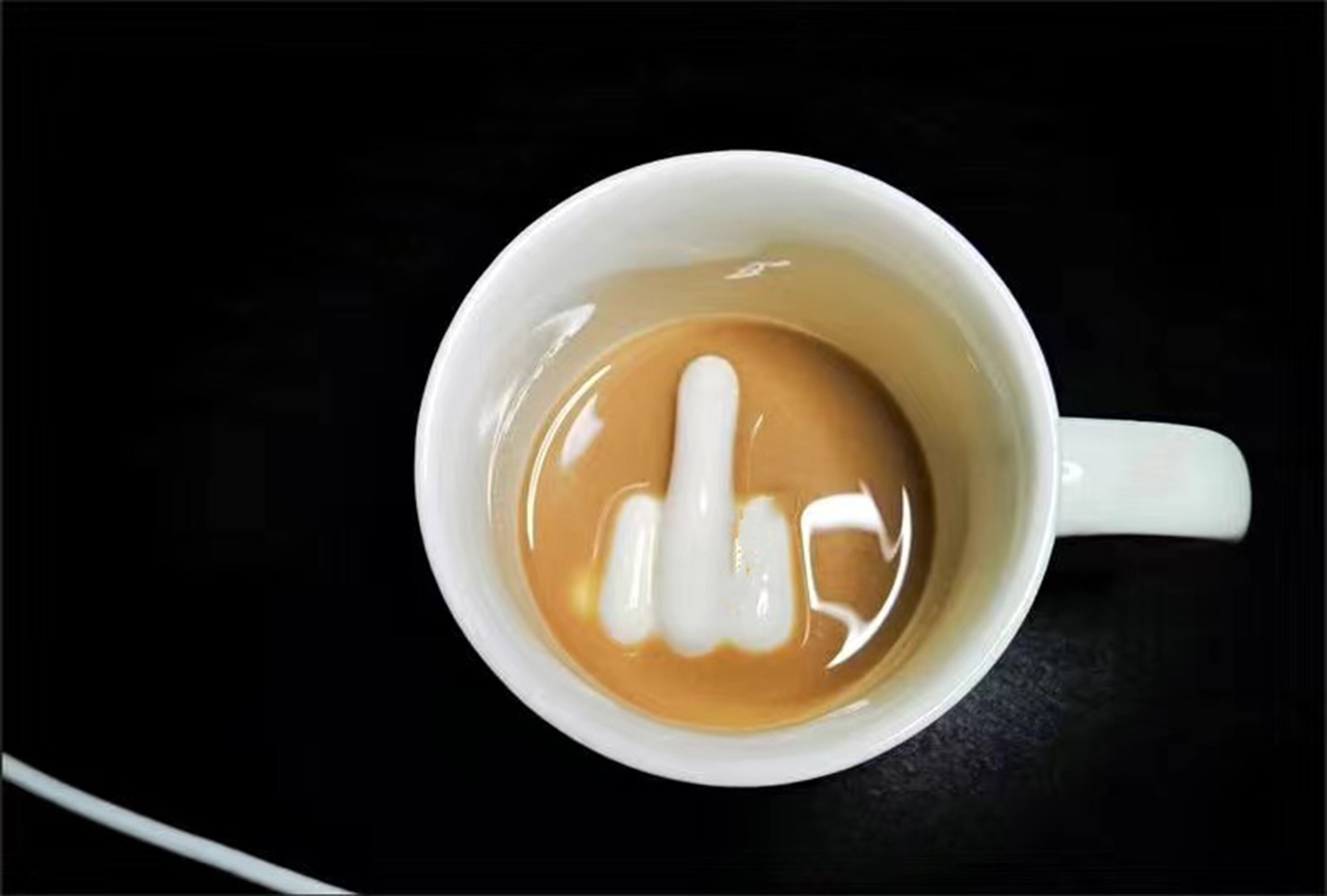 Middle Finger Cup Finger Figurine Middle Finger Mug Finger Statue Fun ...