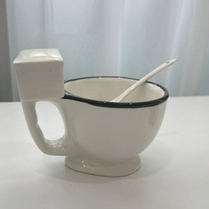 Spoof Toilet Cup Funny Poop Mug Toilet Coffee Mug Trickery Gift Toilet ...