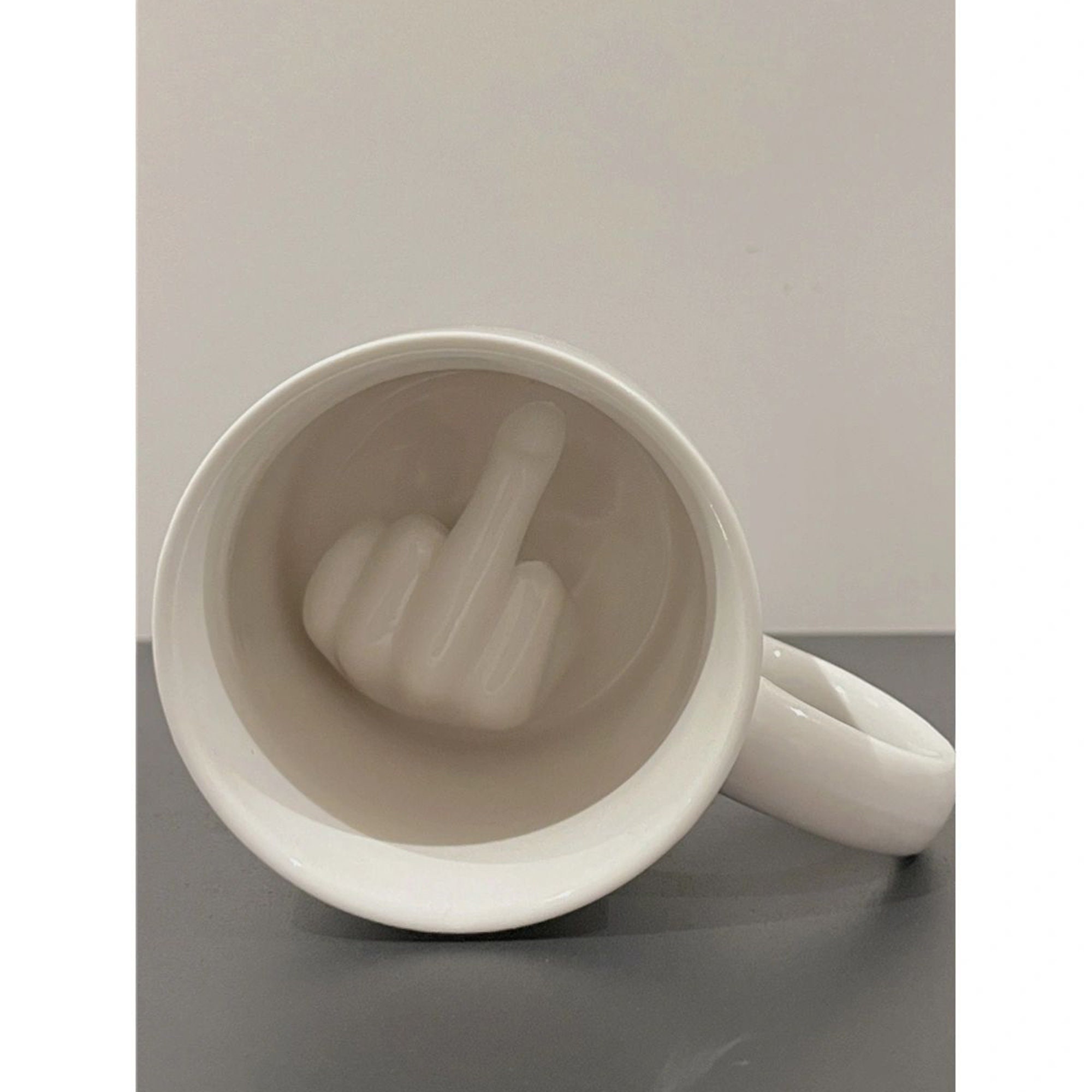 Middle Finger Cup Finger Figurine Middle Finger Mug Finger Statue Fun ...