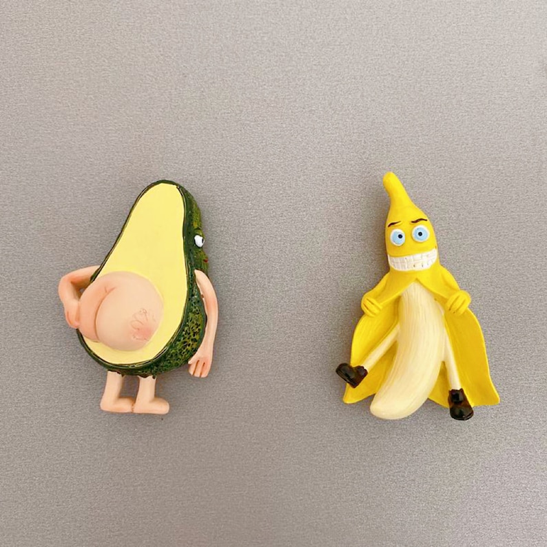 Banana Statue Resin Banana Fridge Magnets Decor Banana - Etsy